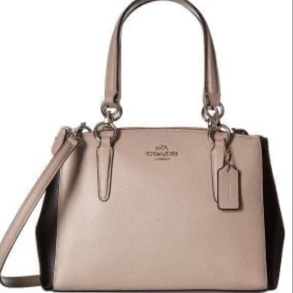 Coach | Bags | Coach Mini Christie Carryall In Colorblock Leather ...